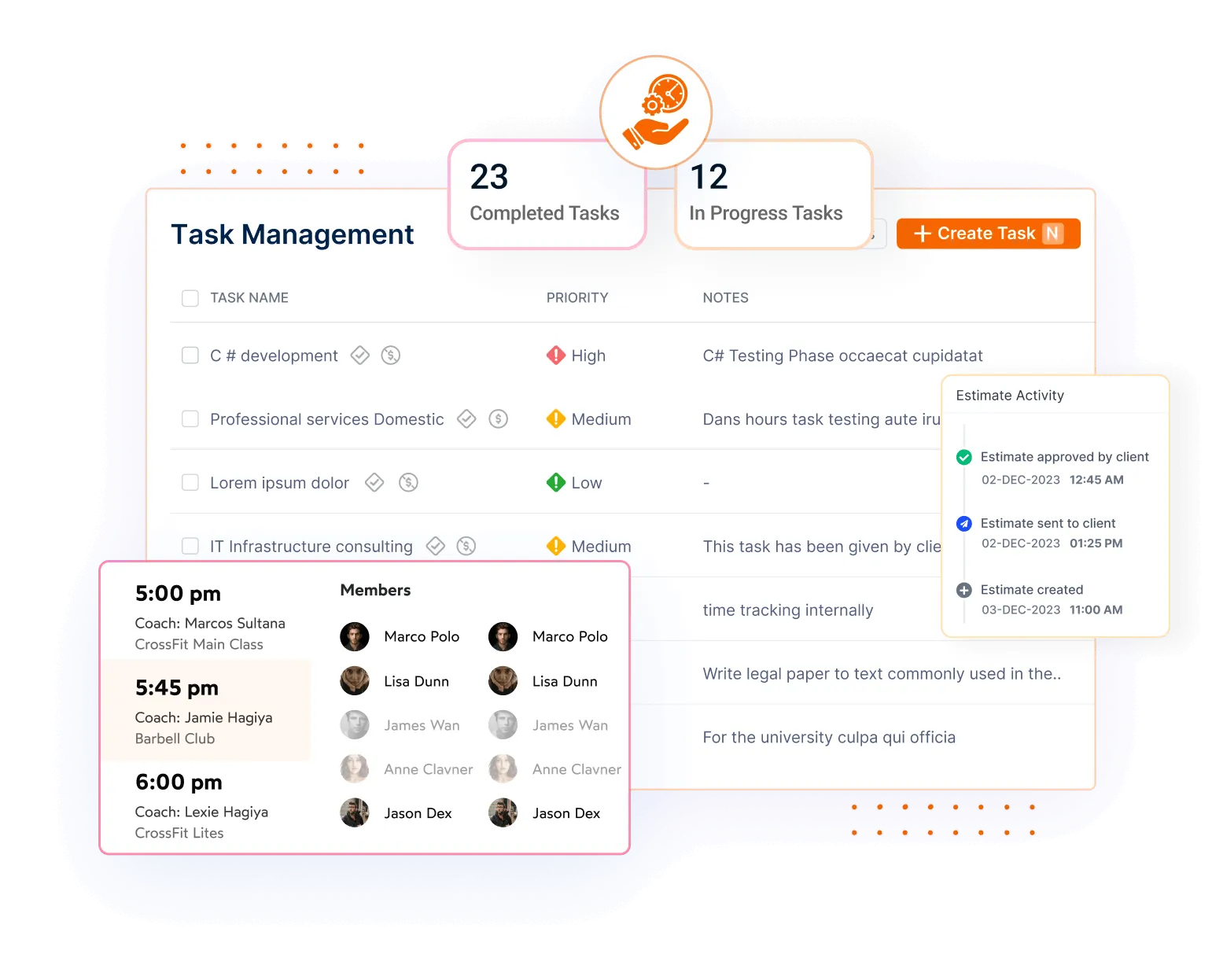 Project Management | Invoice Integration & Task Tracking | Invoicera