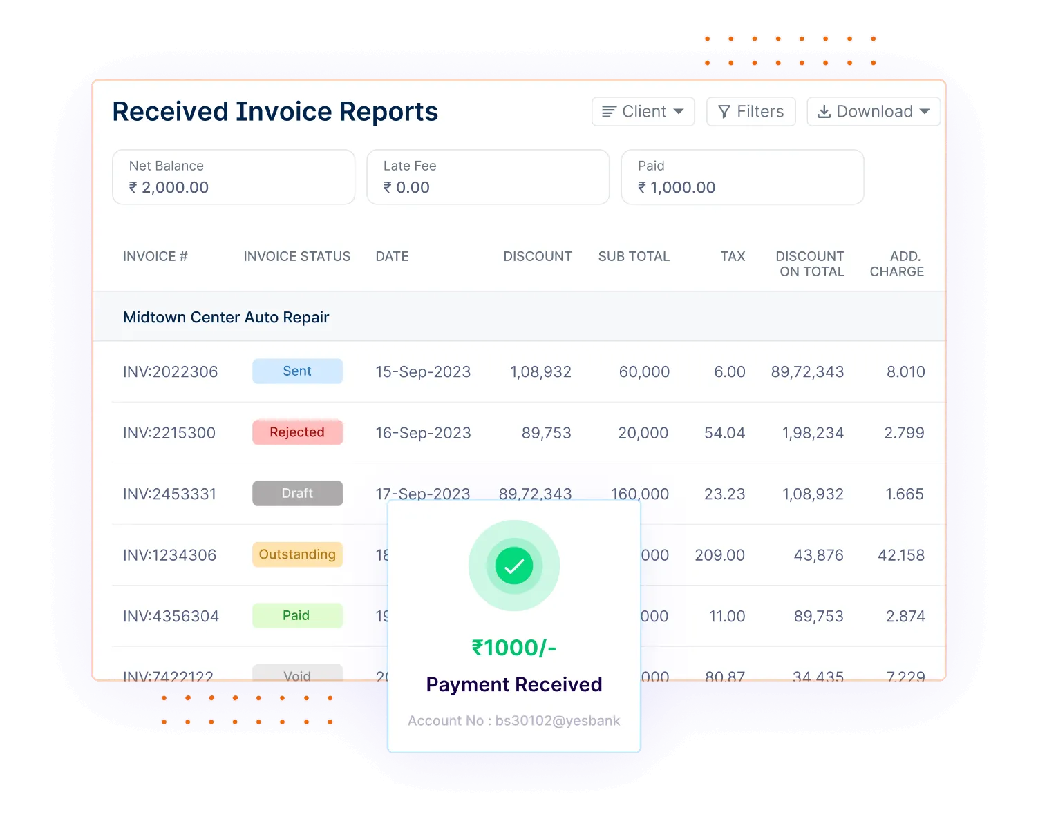 Invoicing Software for Gyms and Fitness Centers | Invoicera