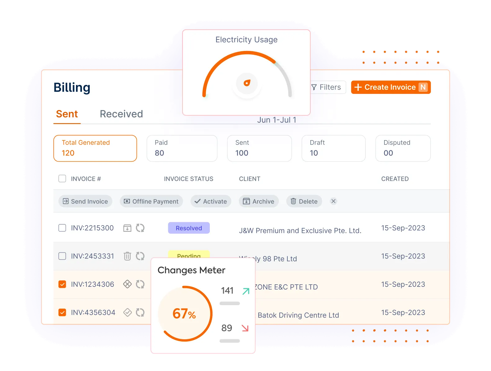 Advanced Metered Utility Billing Software Solutions | Invoicera