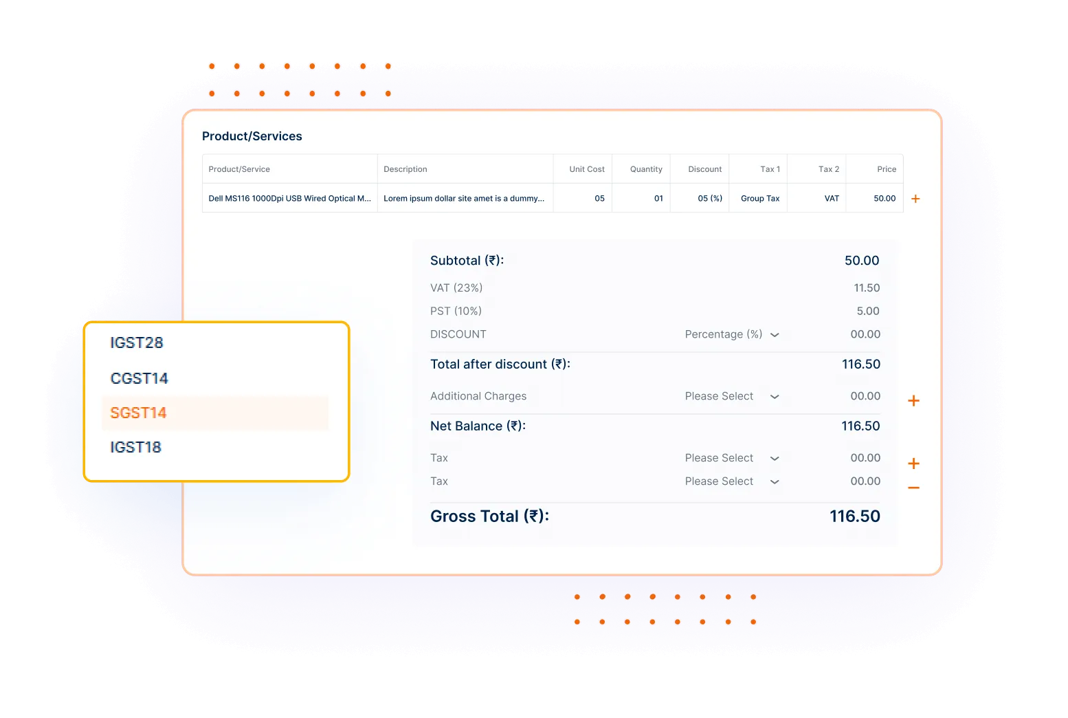 GST Billing Software | Simplify Tax-Compliant Invoicing | Invoicera